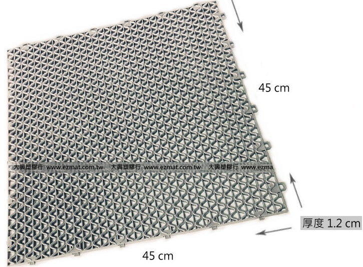 EZMAT TZ-PVC 波浪紋地墊 止滑地墊 浴室淋浴站立墊 防滑墊 軟性材質 超高排水地墊 止滑門墊 | 露天市集 | 全台最大的網路購物市集