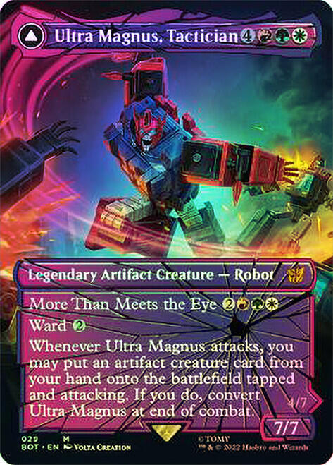 [ALG卡牌專門] BOT 變形金剛 Foil Ultra Magnus, Tactician 破碎玻璃閃 馬格斯 | 露天市集 | 全台最大 ...