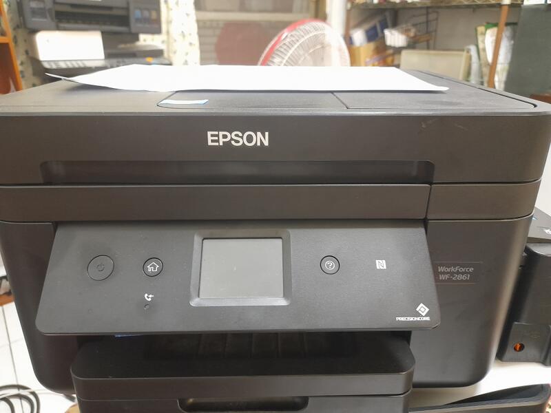 EPSON WF-2861 傳真多功能網路連續供墨印表機 | 露天市集 | 全台最大的網路購物市集