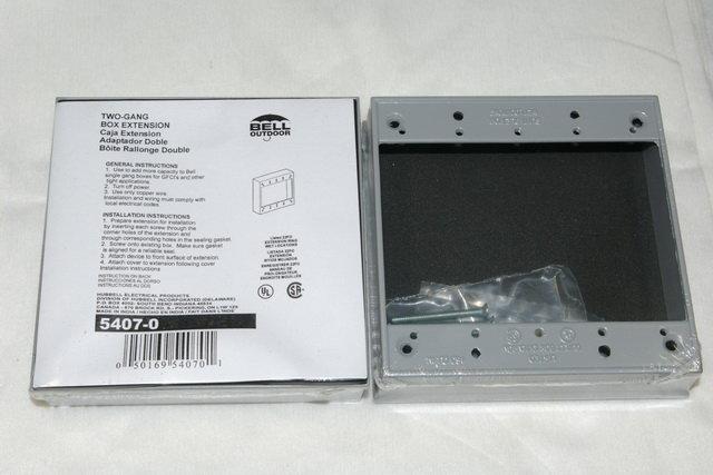 1.美國HUBBELL 5407-0 雙聯鋁框 增加插座內部空間 (搭配5341-0/TP7090使用) | 露天市集 | 全台最大的網路購物市集