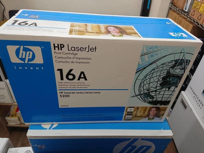 HP Q7516AC/ 16A 全新原廠黑色碳粉匣 (白包) | 露天市集 | 全台最大的網路購物市集