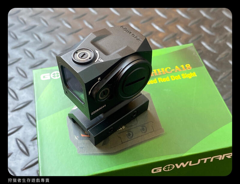 【狩獵者生存專賣】GOWUTAR HHC-A18 Shake Awake 封閉式開關式內紅點快瞄鏡-附高軌鏡座 | 露天市集 | 全台最大的 ...
