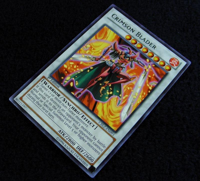 [台拍遊戲王] CBLZ-EN093 美英1刷.銀字.紅蓮劍士深紅劍士X1(NM近美品)=TF06-JP003 | 露天市集 | 全台最大的網路購物市集