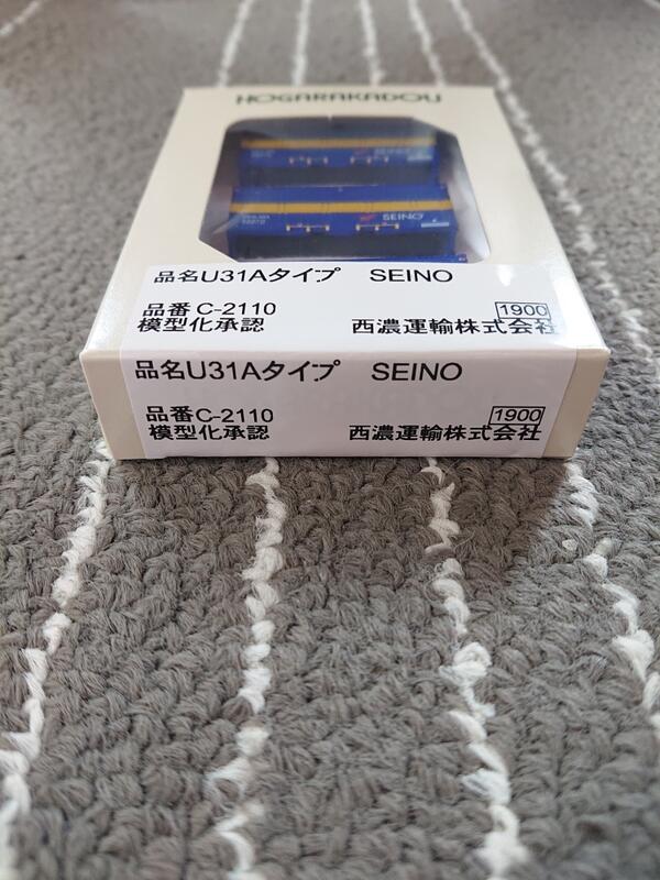 【a】朗堂 C-2110 20呎貨櫃 U31A類 SEINO N規鐵道模型 | 露天市集 | 全台最大的網路購物市集