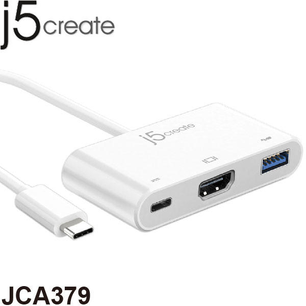 【MR3C】含稅附發票 j5 create JCA379 USB Type-C to HDMI 4K 三合一螢幕轉接器 | 露天市集 | 全台 ...