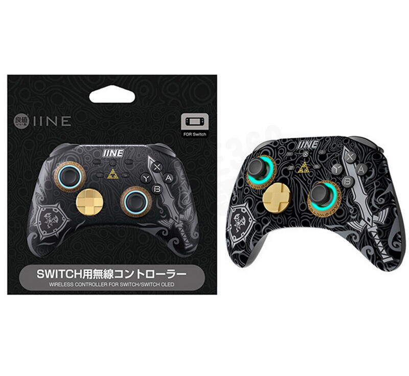 任天堂 SWITCH NS OLED 良值 無線控制器 PRO 手把 連發 喚醒 語音 體感 巨集腳本 墨攻黑 L760 | 露天市集 | 全台最大的網路購物市集