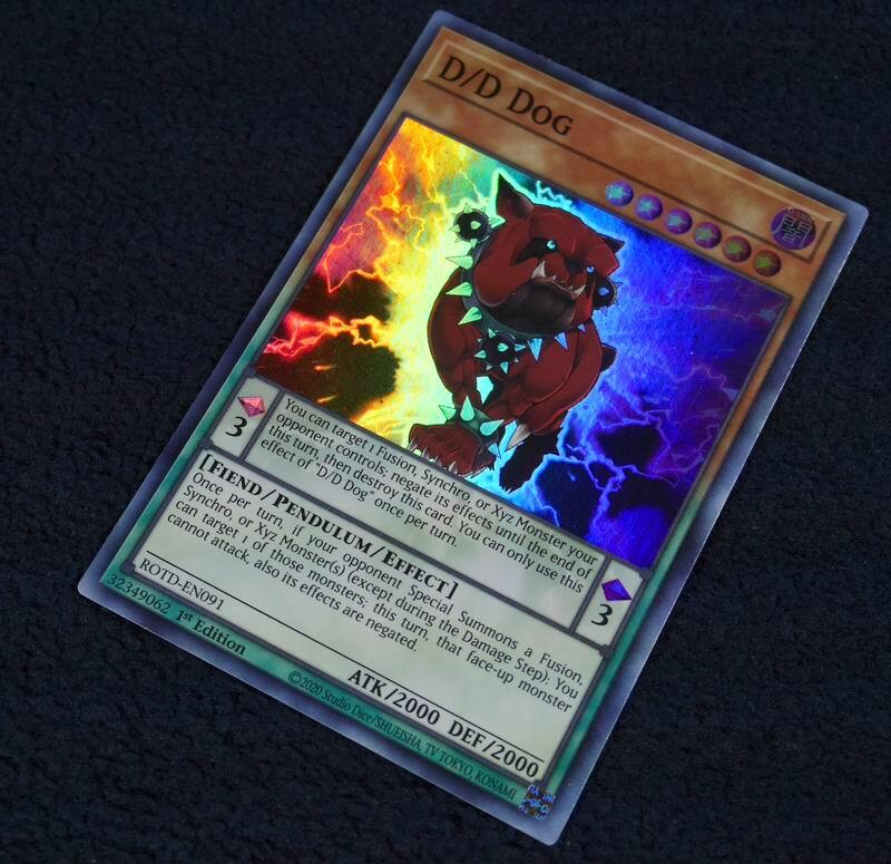 [台拍遊戲王] ROTD-EN091 美英1刷 金亮 DD狗X1(M/NM)=VJMP-JP179 | 露天市集 | 全台最大的網路購物市集