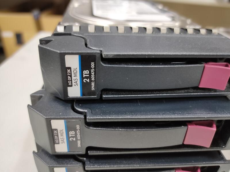 605475-001 AW555A P2000 2TB 2T SAS MSA2000 MSA2040 HP HPE | 露天市集 | 全台最大 ...