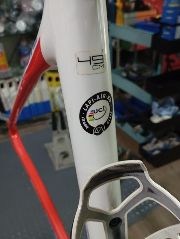 Lapierre Pro Team FDJ aircode 車架組含碳坐管前夾器 | 露天市集 | 全台最大的網路購物市集
