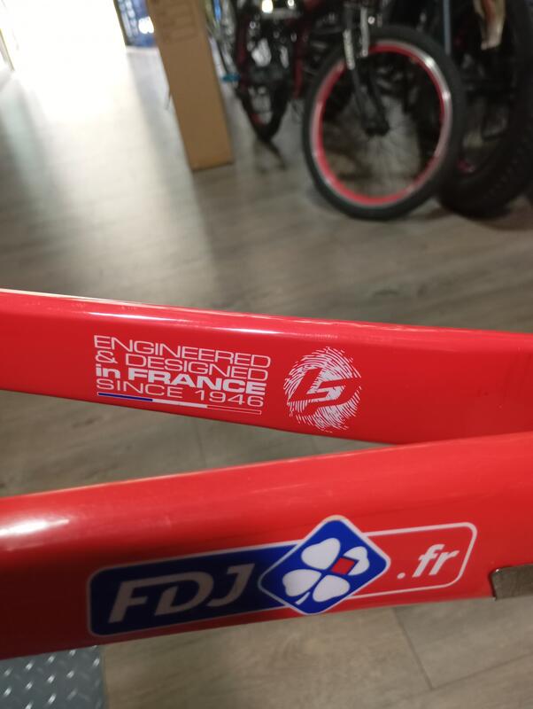 Lapierre Pro Team FDJ aircode 車架組含碳坐管前夾器 | 露天市集 | 全台最大的網路購物市集