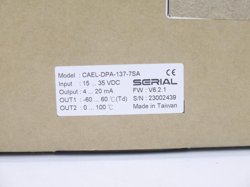 (HLFA-TOA) Serial CAEL-DPA-137-7SA 溫度計 濕度計 溫溼度 感測器 特價 | 露天市集 | 全台最大的網路購物市集