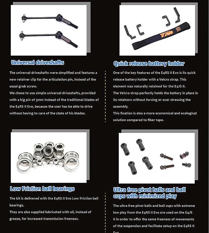 創億RC 精凌TM 競速電動房車E4 JSII KIT 套件版TM 507003 | 露天市集 | 全台最大的網路購物市集