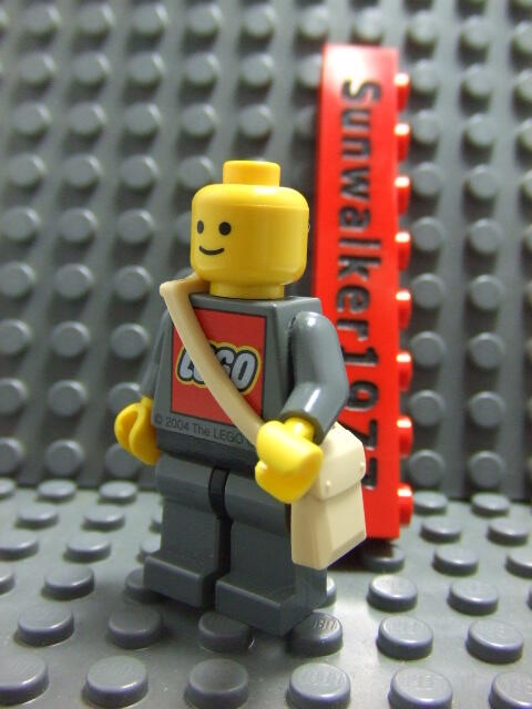 【積木2010】樂高 LEGO 沙色 背包 斜背包 背袋 斜背袋 書包 / 道具 61976 (Tan)(U-13) | 露天市集 | 全台最 ...