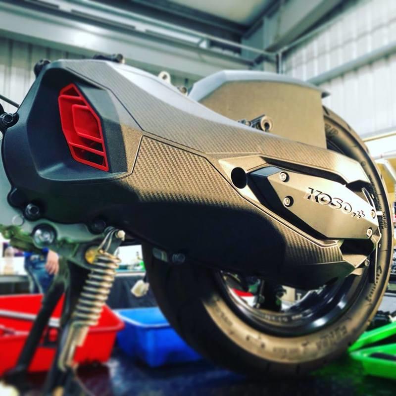 LFM-KOSO導風式輕量化傳動蓋 適用:FORCE／SMAX／FORCE155／SMAX155 | 露天市集 | 全台最大的網路購物市集