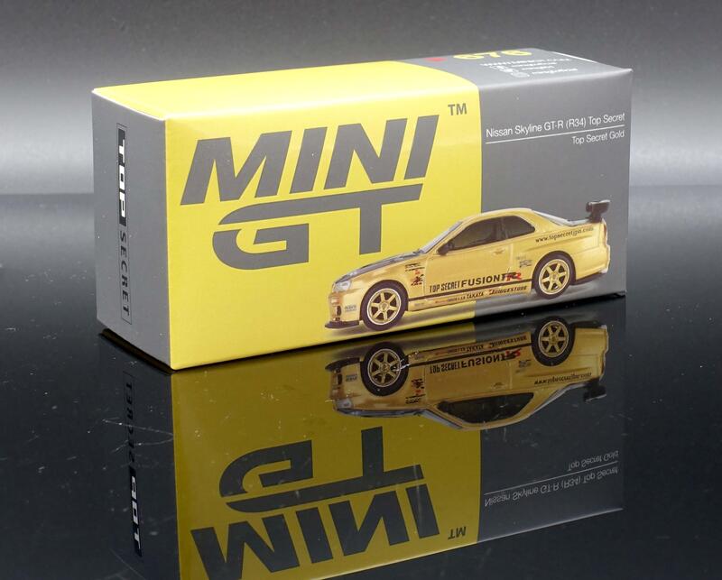 MASH 現貨特價 Mini GT 1/64 Nissan GT-R R34 Top Secret 金 #676 日本限 | 露天市集 | 全 ...