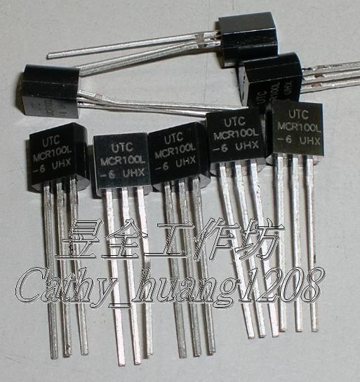 UTC MCR100L-6 TO-92 400V 0.8A IGT