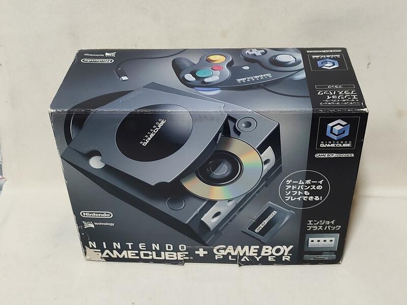 NGC GAME CUBE 任天堂原廠主機~黑色-GAMEBOY PLAYER 轉接器+啟動光碟-測試正常-BB0232 | 露天市集 | 全 ...