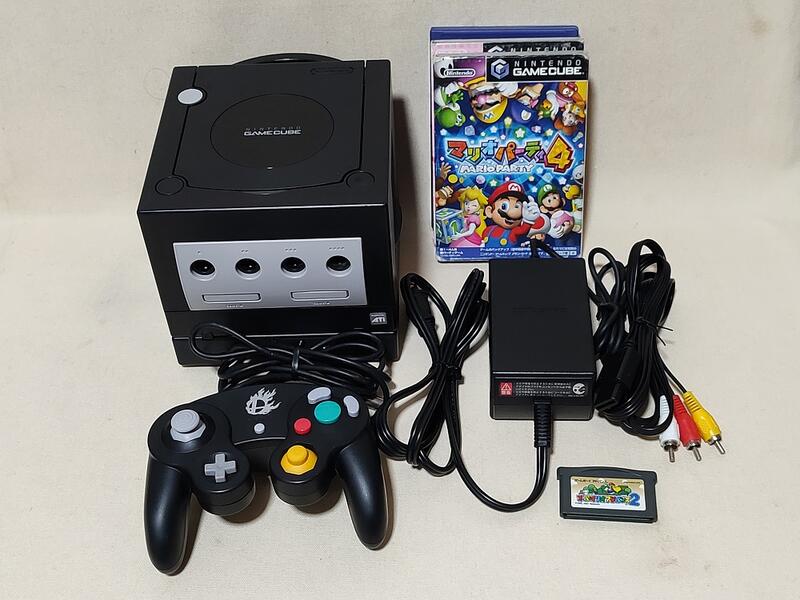 NGC GAME CUBE 任天堂原廠主機~黑色-GAMEBOY PLAYER 轉接器+啟動光碟-測試正常-BB0232 | 露天市集 | 全 ...