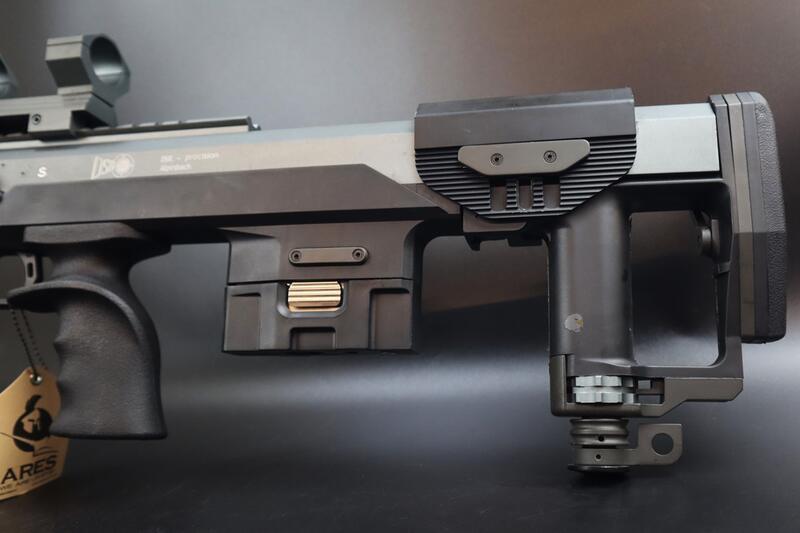【翔準AOG】ARES DSR-1 GBB CNC 全金屬 瓦斯狙擊槍 雙彈匣版 附連體夾具、折疊腳架 | 露天市集 | 全台最大的網路購物市集