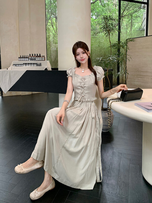 【pink girl】預購 春夏裝 #【胖MM兩件套】#【圖片色,L~4XL】PF12698#甜美繫帶+半身裙短袖洋裝 | 露天市集 | 全台最大的網路購物市集