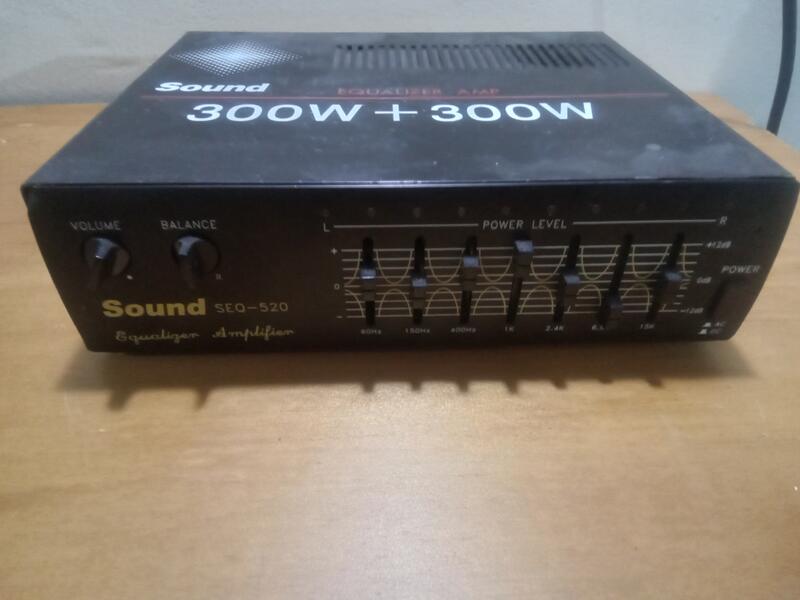SOUND SEQ-520 擴大機 故障機 零件機 | 露天市集 | 全台最大的網路購物市集