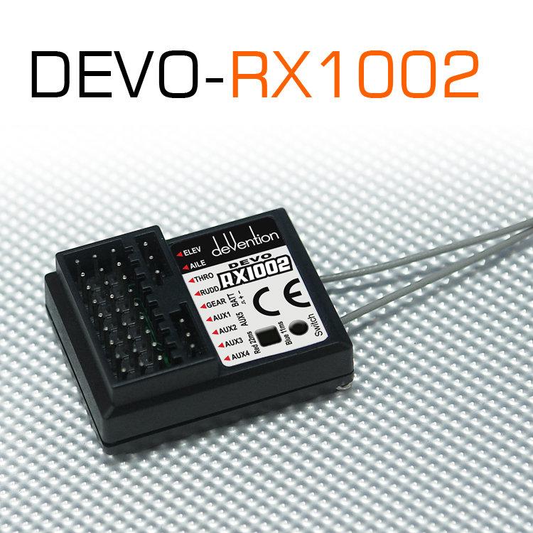 【飛鷹模型】Walkera DEVO10 RX1002 2.4G 10動接收機 (兼容DEVO6S 7 8 10 12) | 露天市集 | 全 ...
