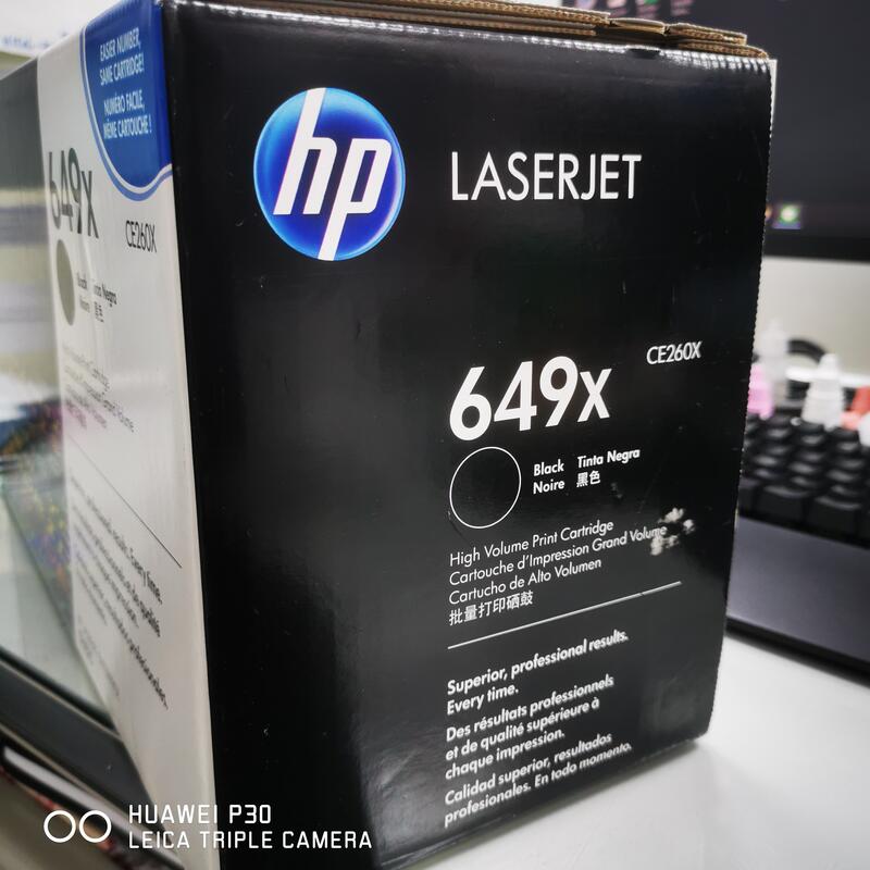 HP CE260X 649X 原廠高容量黑色碳粉匣 | 露天市集 | 全台最大的網路購物市集