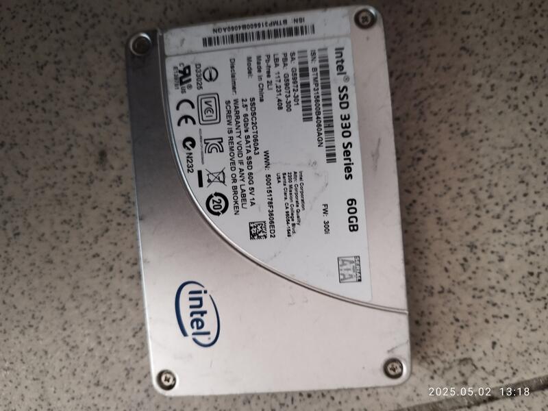 二手故障inte 60g ssd 如圖廢品賣 | 露天市集 | 全台最大的網路購物市集