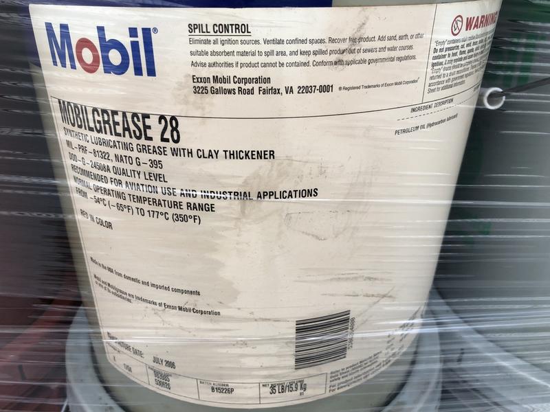 【MOBIL 美孚】GREASE 28、航空用潤滑脂、15.9 KG/桶裝【航空航天、軸承-潤滑】美國進口 | 露天市集 | 全台最大的網路購物市集