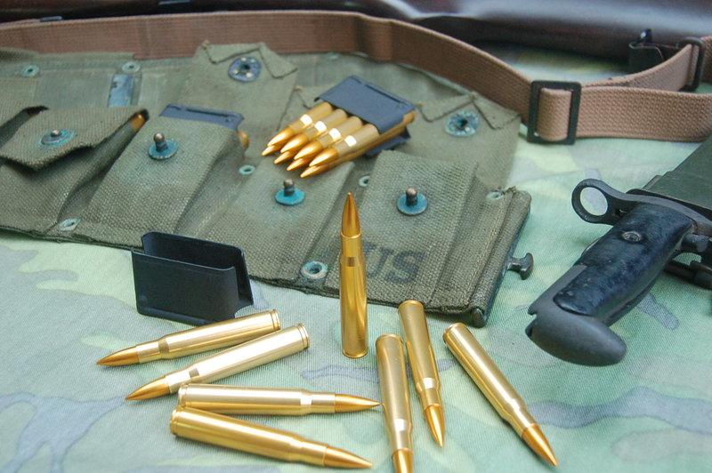 【OB工作室】-M1格蘭特步槍(GARAND)用7.62*63假彈M1903,M1919A3,M1,1918BAR | 露天市集 | 全台最大 ...