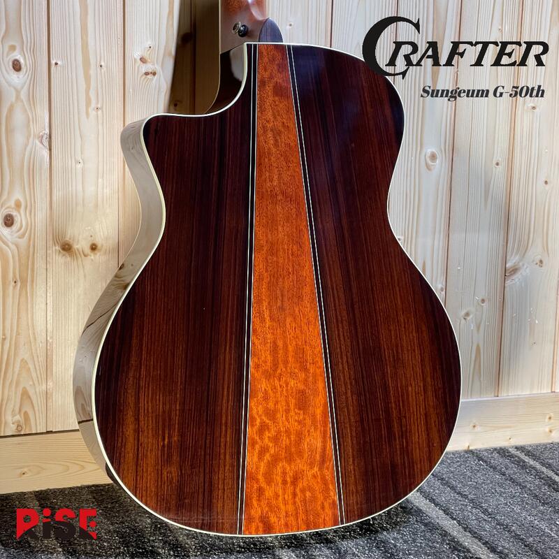 【又昇樂器.音響】限量 Crafter Sungeum G-50th ce VVS 碳化雲杉木 全單板 電木吉他 | 露天市集 | 全台最大的 ...