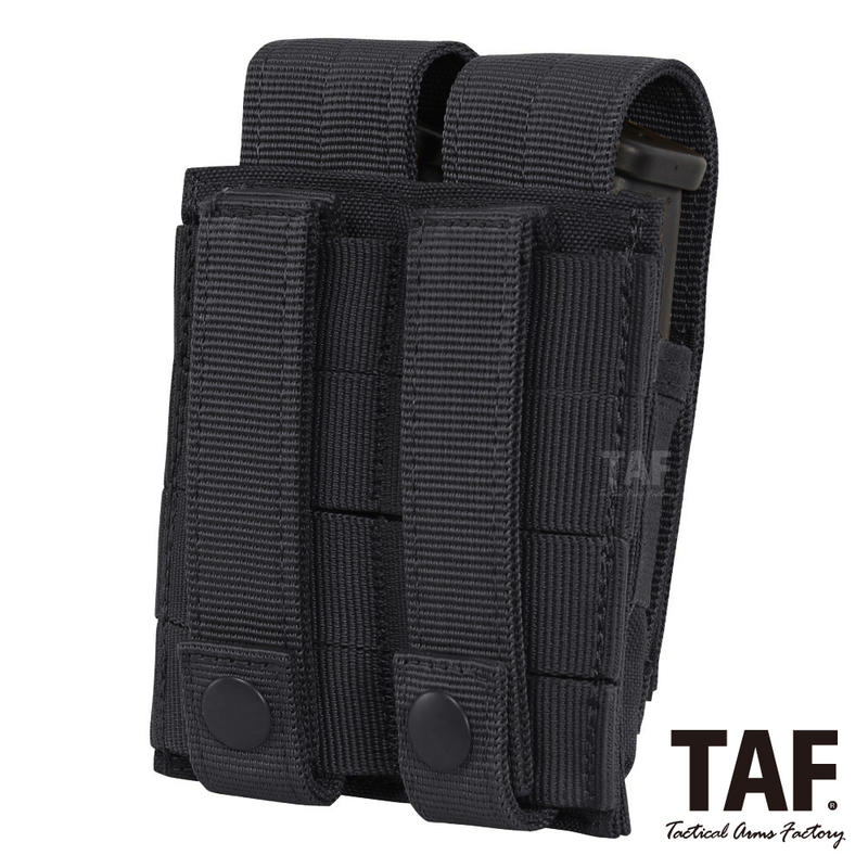【TAF 現貨】CONDOR MA23 DOUBLE PISTOL MAG POUCH 雙聯裝手槍彈匣袋 (黑色) | 露天市集 | 全台最大 ...