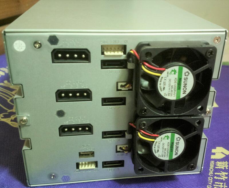 PROMISE SuperSwap 4600 SAS SATA 4 顆 硬碟 抽取盒 雙 風扇 散熱 | 露天市集 | 全台最大的網路購物市集