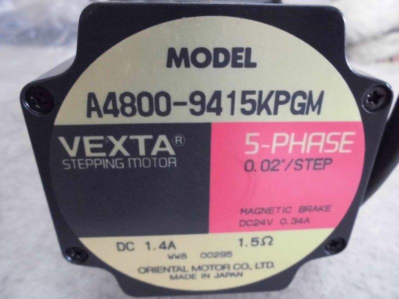 (阿賢電料) ORIENTAL MOTOR MODEL : A4800-9415KPGM 無盒裝 (NEW) | 露天市集 | 全台最大的網路購物市集