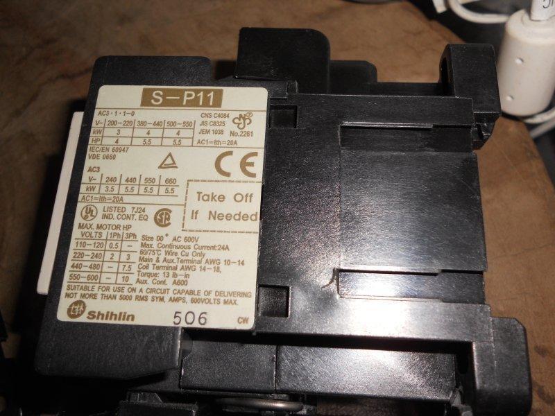 士林 電磁接觸器 S-P11 S-P12 S-P15 電壓 110V 220V 電磁開關 | 露天市集 | 全台最大的網路購物市集
