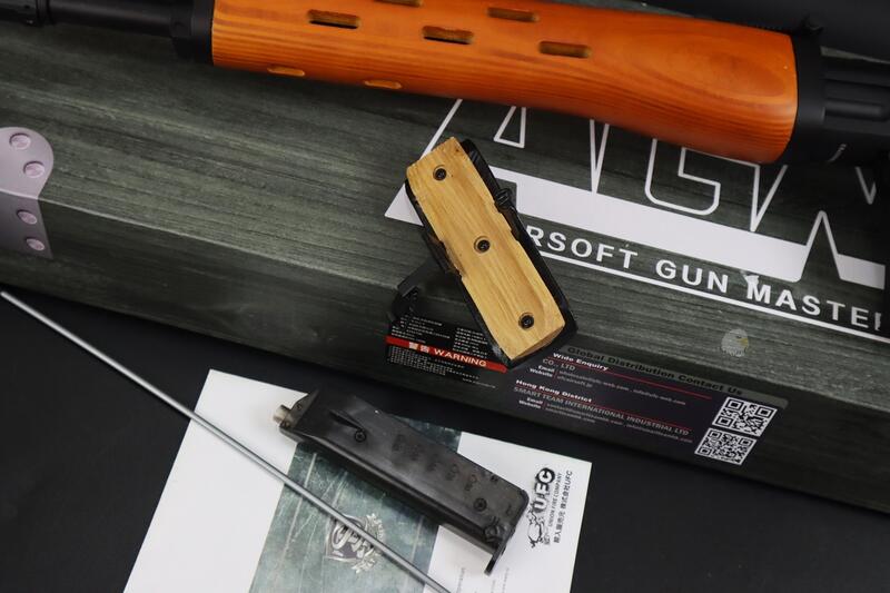 【翔準AOG】AGM Dragnov SVD 狙擊步槍實木 空氣動力步槍實木 彈簧動力 AGMSVDW | 露天市集 | 全台最大的網路購物市集