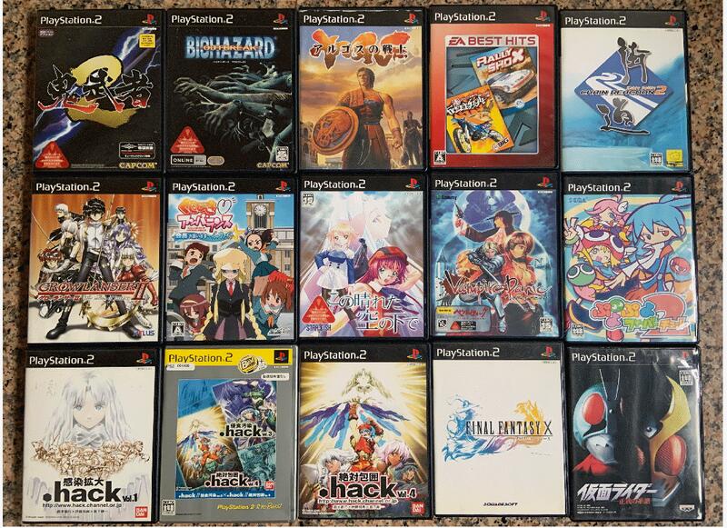 原版二手日版 PS2遊戲片出清 先選先贏(.包裝狀況如照片所示,非盜版片,二手片難免有刮~~) 高雄地區 | 露天市集 | 全台最大的網路購物市集