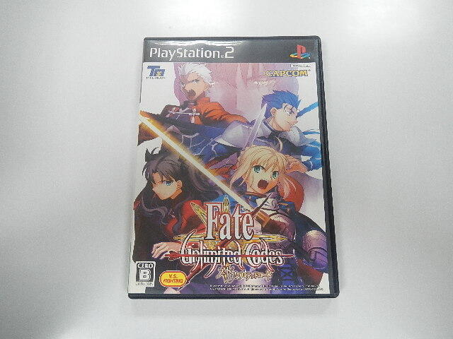 PS2 日版 GAME Fate/Unlimited codes (42975328) | 露天市集 | 全台最大的網路購物市集