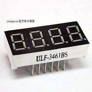 3461AS共陰4位七段顯示器 0.36英寸紅色 (2個) | 露天市集 | 全台最大的網路購物市集