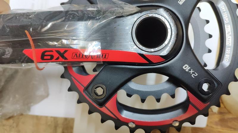 全新庫存SRAM Truvativ X9 39/26T 登山車大盤組含GXP BB 170MM (X7 X0 XT參考) | 露天市集 | 全 ...
