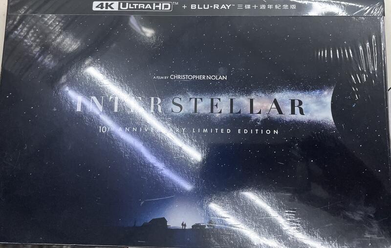 絕版品 得利公司 4K 星際效應 UHD+BD 三碟 10週年特別版 Interstellar 正版 | 露天市集 | 全台最大的網路購物市集