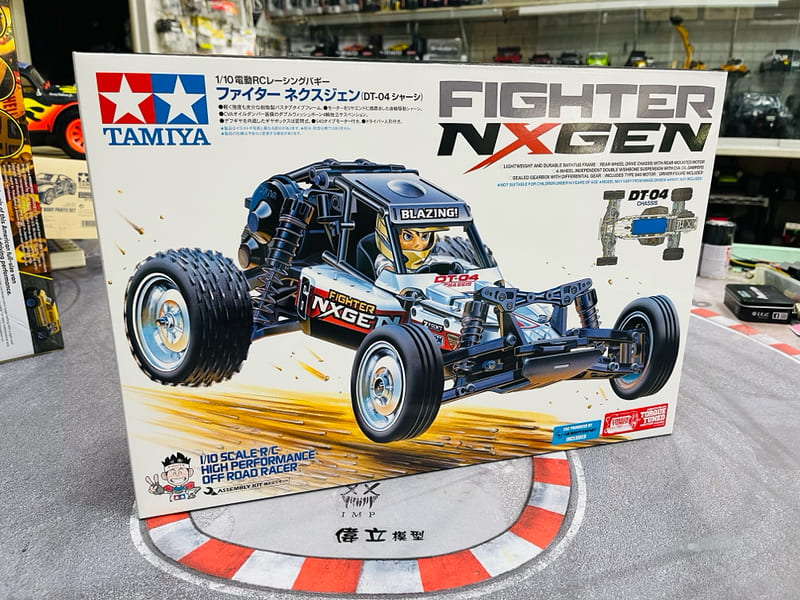 偉立 TAMIYA Fighter NXGEN DT-04 58741 1/10 2WD 付馬達電變 kit | 露天市集 | 全台最大的網路購物市集