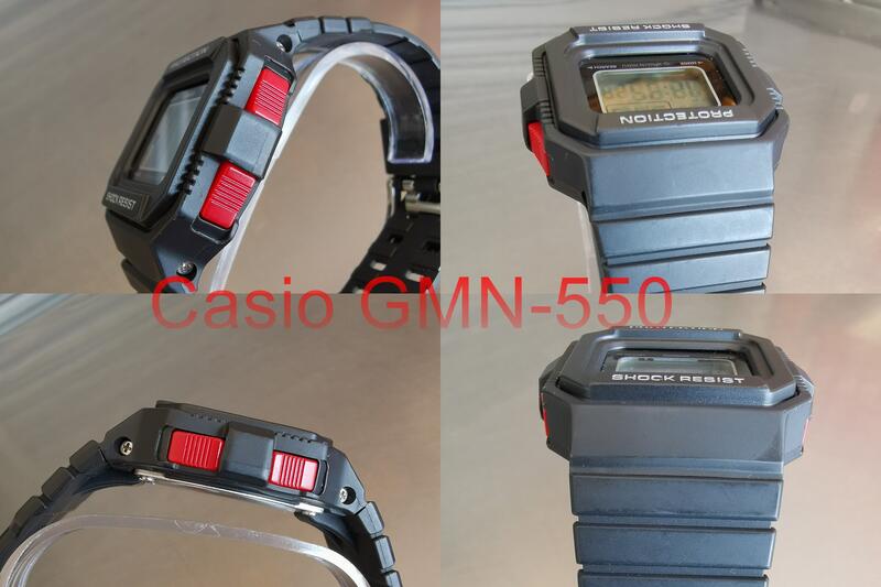 【卡西歐控】保證真品casio早期的baby-g 系列(G-shock mini)GMN-550二手良品#38+54 | 露天市集 | 全台最 ...