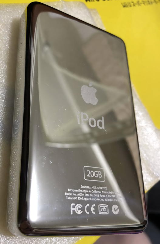 超稀有 絕版美品 Apple iPod 20GB 白色 型號A1099 可刷卡 | 露天市集 | 全台最大的網路購物市集