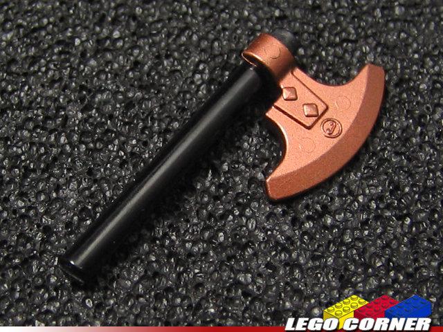 【LEGO CORNER】LEGO Parts Copper Minifig, Weapon Axe Head, Clip-on ...
