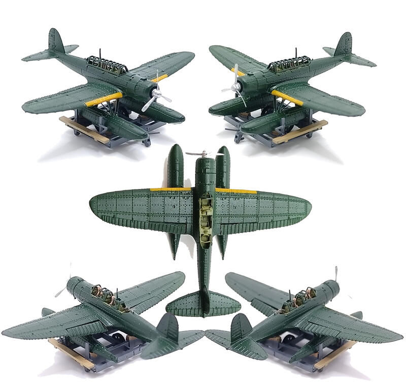 現貨 二戰日本愛知E13A1零式水上偵察機（8K 3D列印) 1/350 3架一盒 | 露天市集 | 全台最大的網路購物市集
