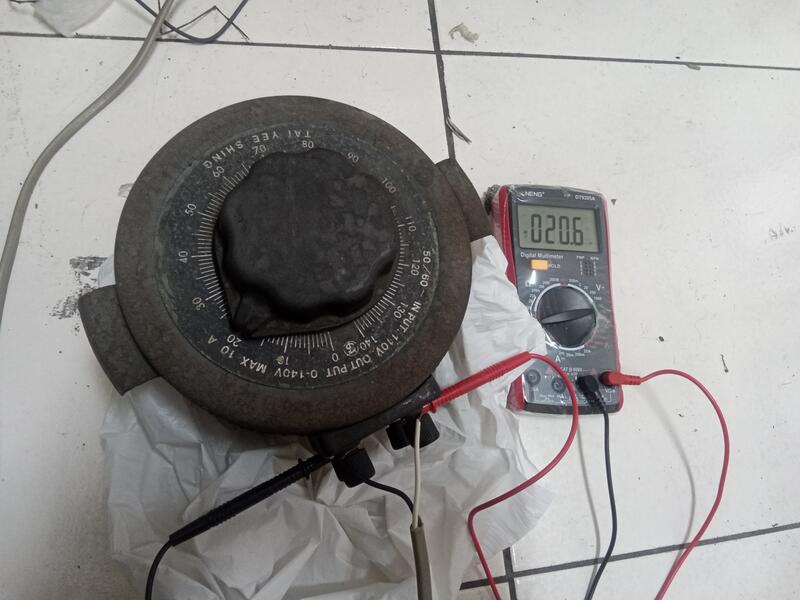 TAI YEE SHING 可變式自耦變壓器 自藕變壓器 AC 0-140V 可調 最大10A | 露天市集 | 全台最大的網路購物市集