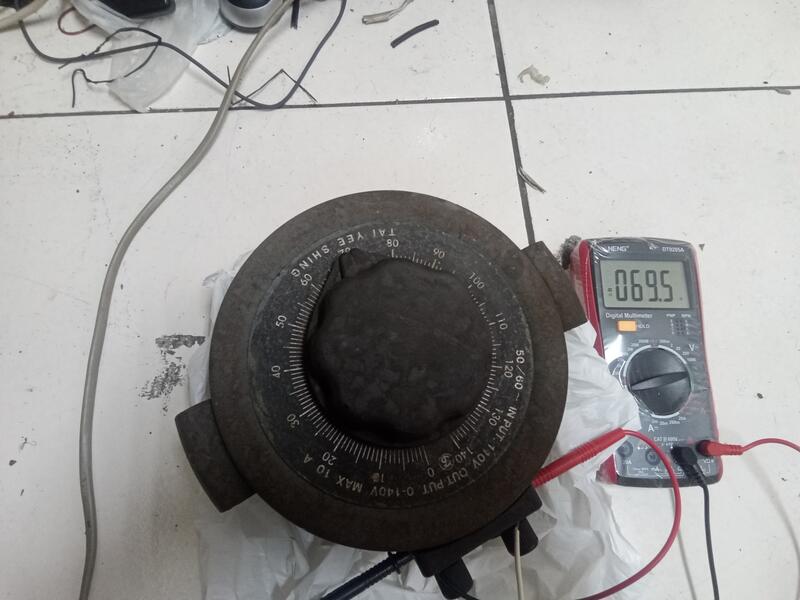 TAI YEE SHING 可變式自耦變壓器 自藕變壓器 AC 0-140V 可調 最大10A | 露天市集 | 全台最大的網路購物市集