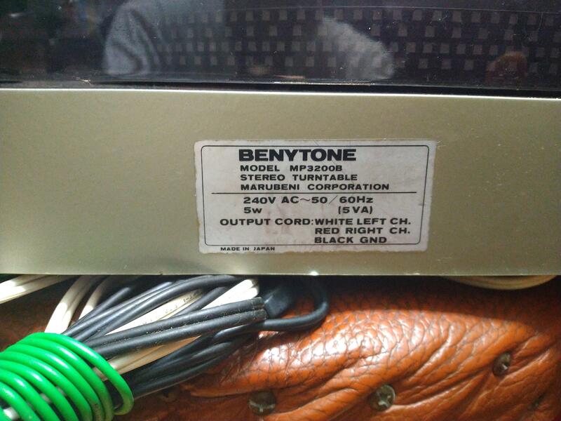 曰製高階BENTONE MP-3200型電子直驅式.黑膠唱盤...付鐵三角新唱頭針...美品... | 露天市集 | 全台最大的網路購物市集