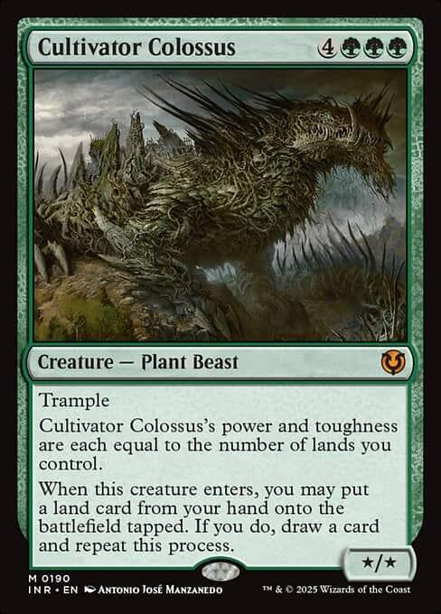 【CMG】 25 INR 英文 _Cultivator Colossus 版本隨機 | 露天市集 | 全台最大的網路購物市集